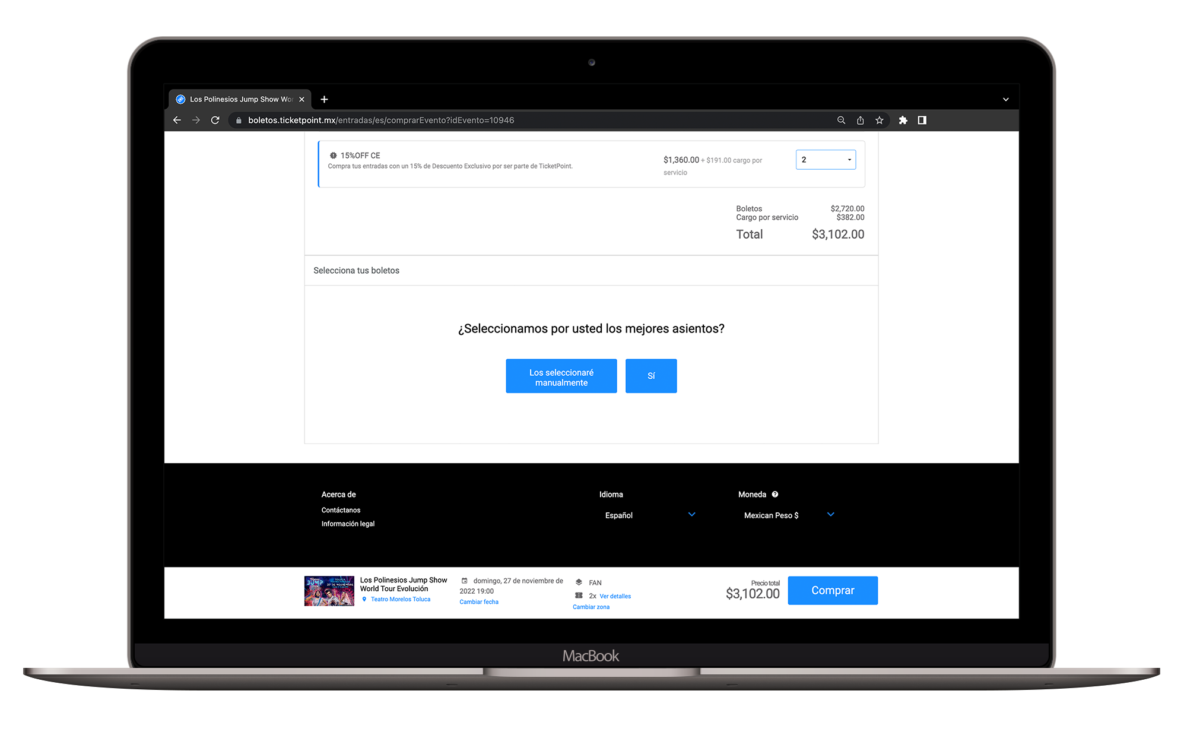 Promociones y Descuentos - TicketPoint